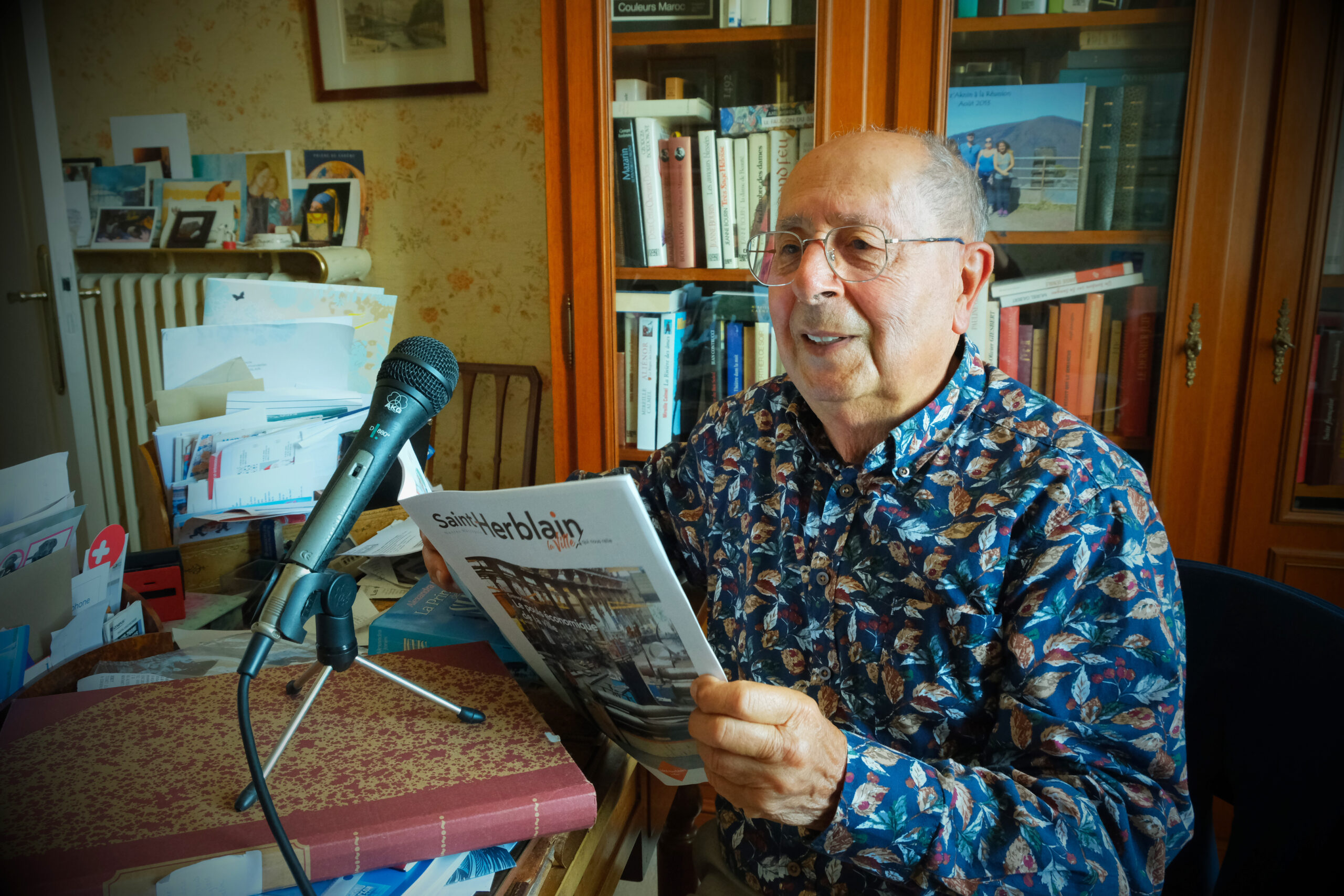 Michel Aknin : "Lire pour ceux qui ne le peuvent plus" - Ville de Saint ...
